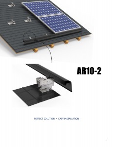ACES-AR10-2 Railless Asphalt Shingle Roof Mounting System – ACES ...
